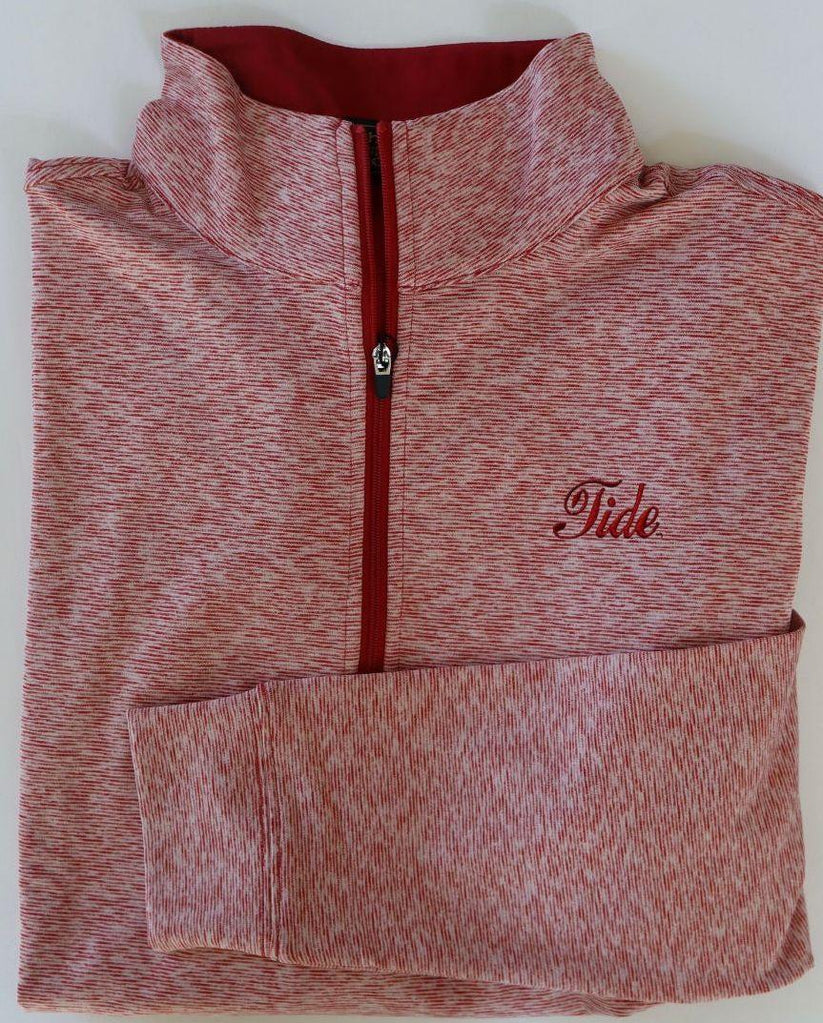 The Shirt Shop Trip Quarter Zip (Tide Script)