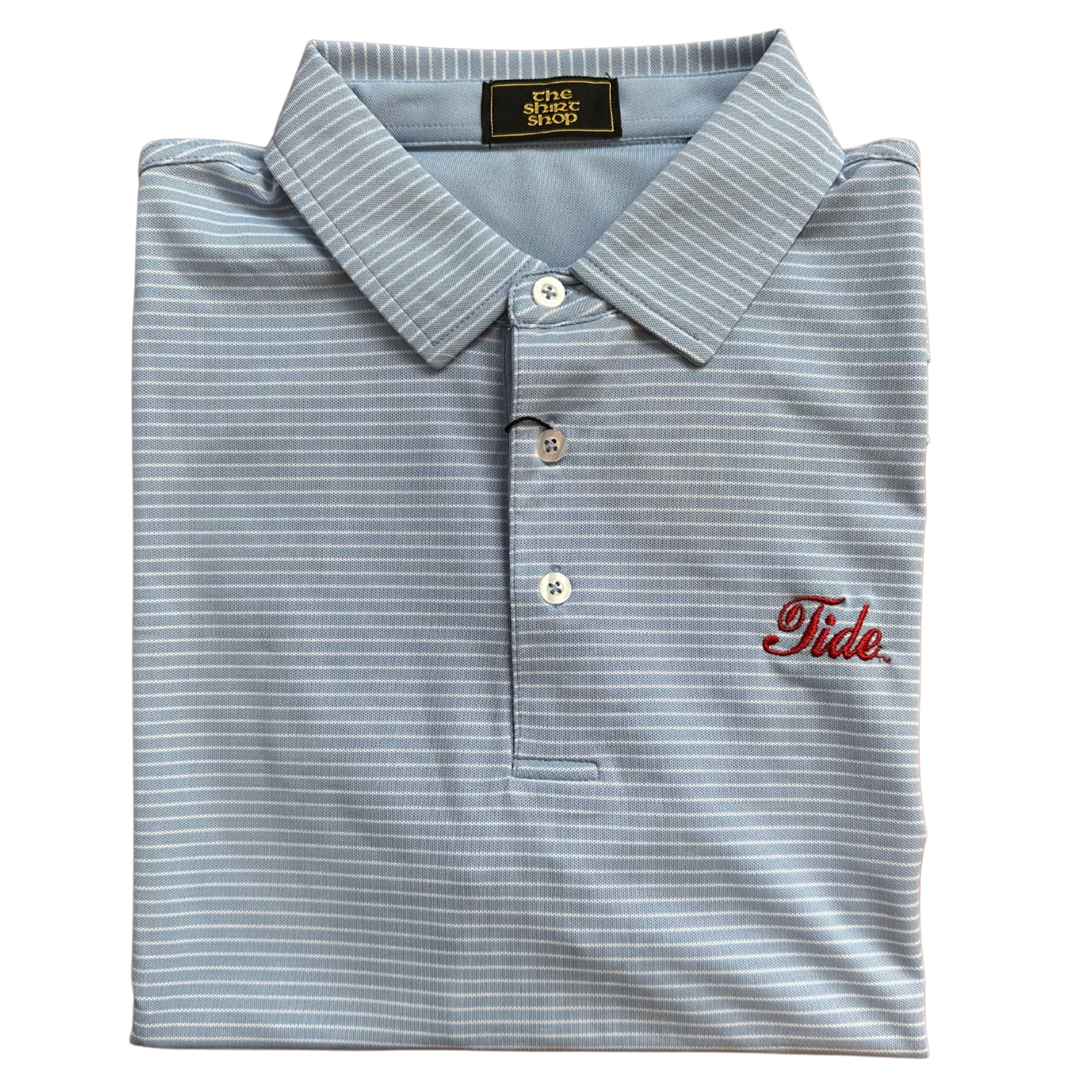 The Shirt Shop Polo- The Row (Tide Script)